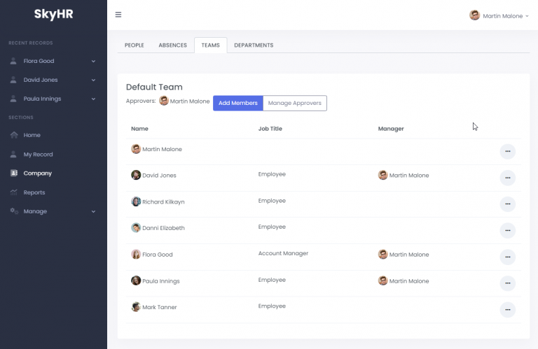 SkyHR - HR Software for Small Businesses